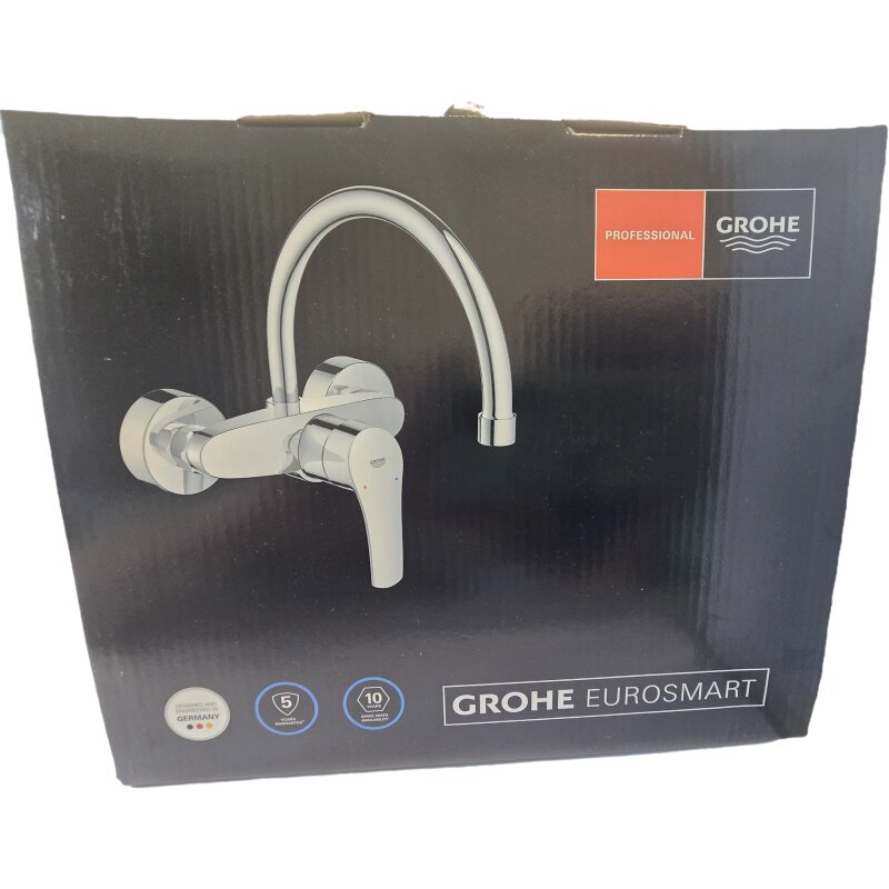 Grohe 32482003 EH-Spültischbatterie Eurosmart, 96,71